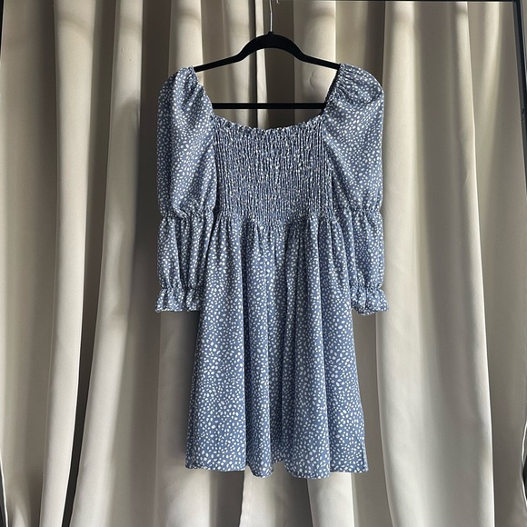 Melrose and Market | Dresses | Melrose And Market Blue Dress | Poshmark